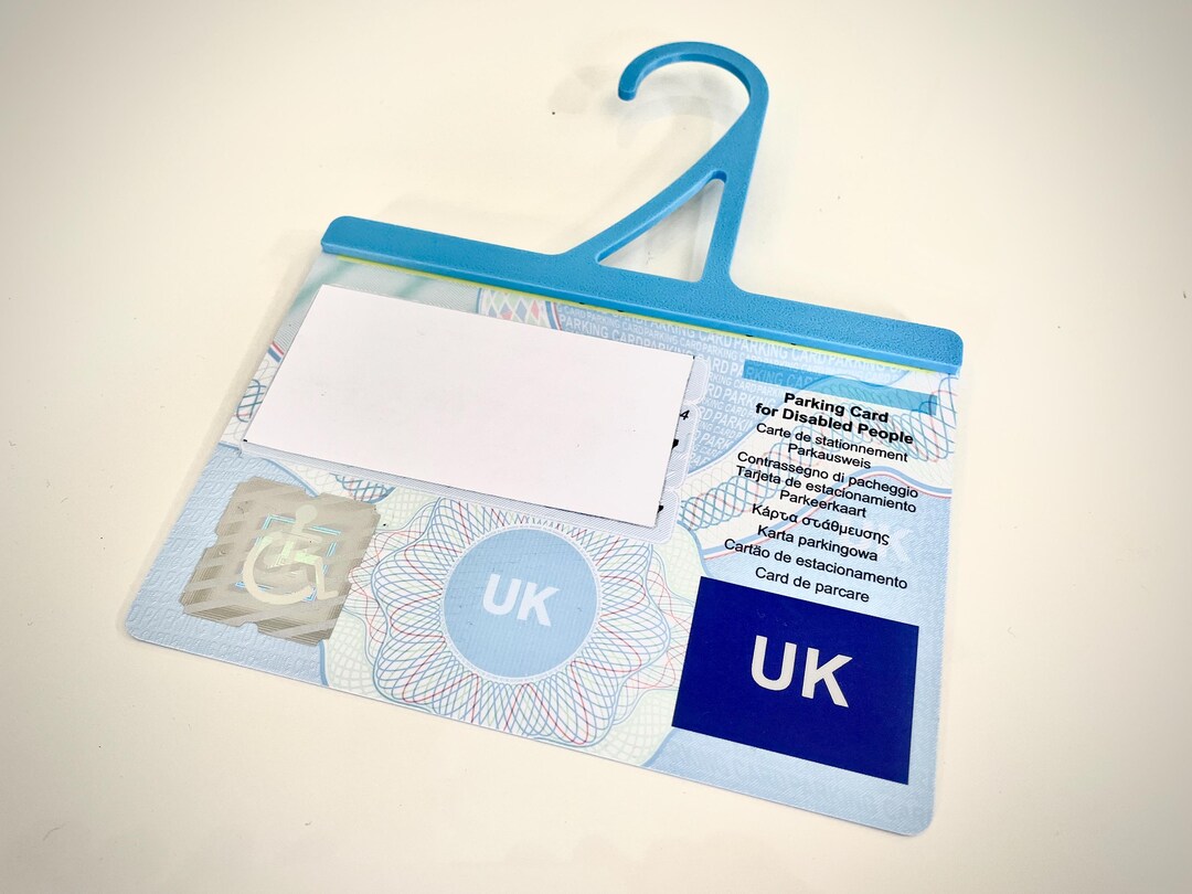 Magnetic Disability Badge Holder Effortless Visibility for Your Blue ...