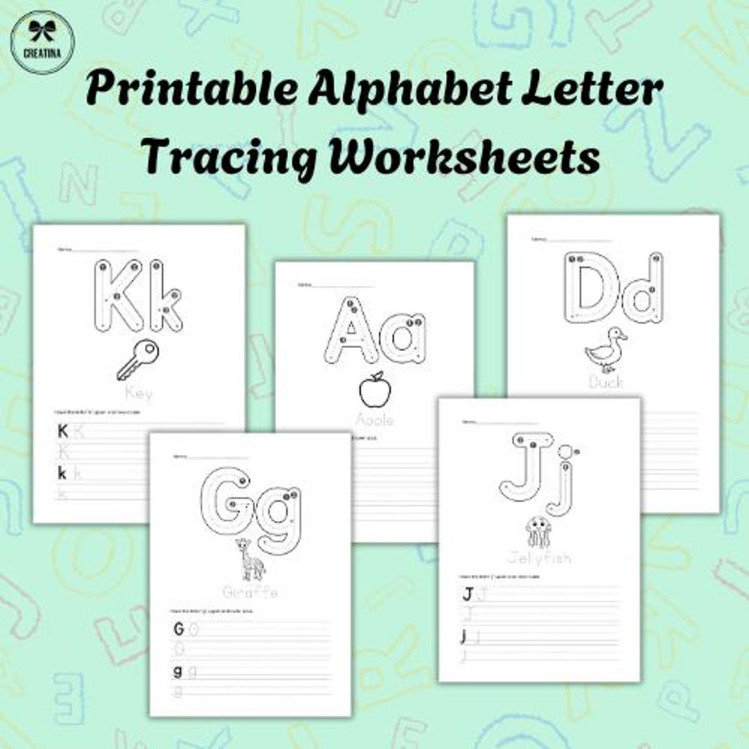 Handwriting Practice for Kids | Printable Alphabet Letter Tracing ...
