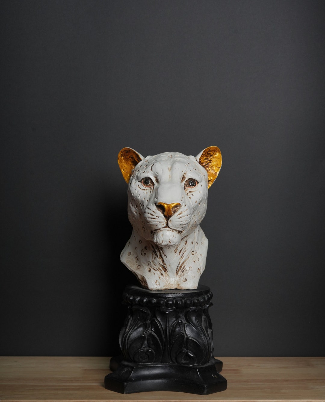 Exquisite Polyresin Tiger Head Statue for Your Home Decor - Etsy