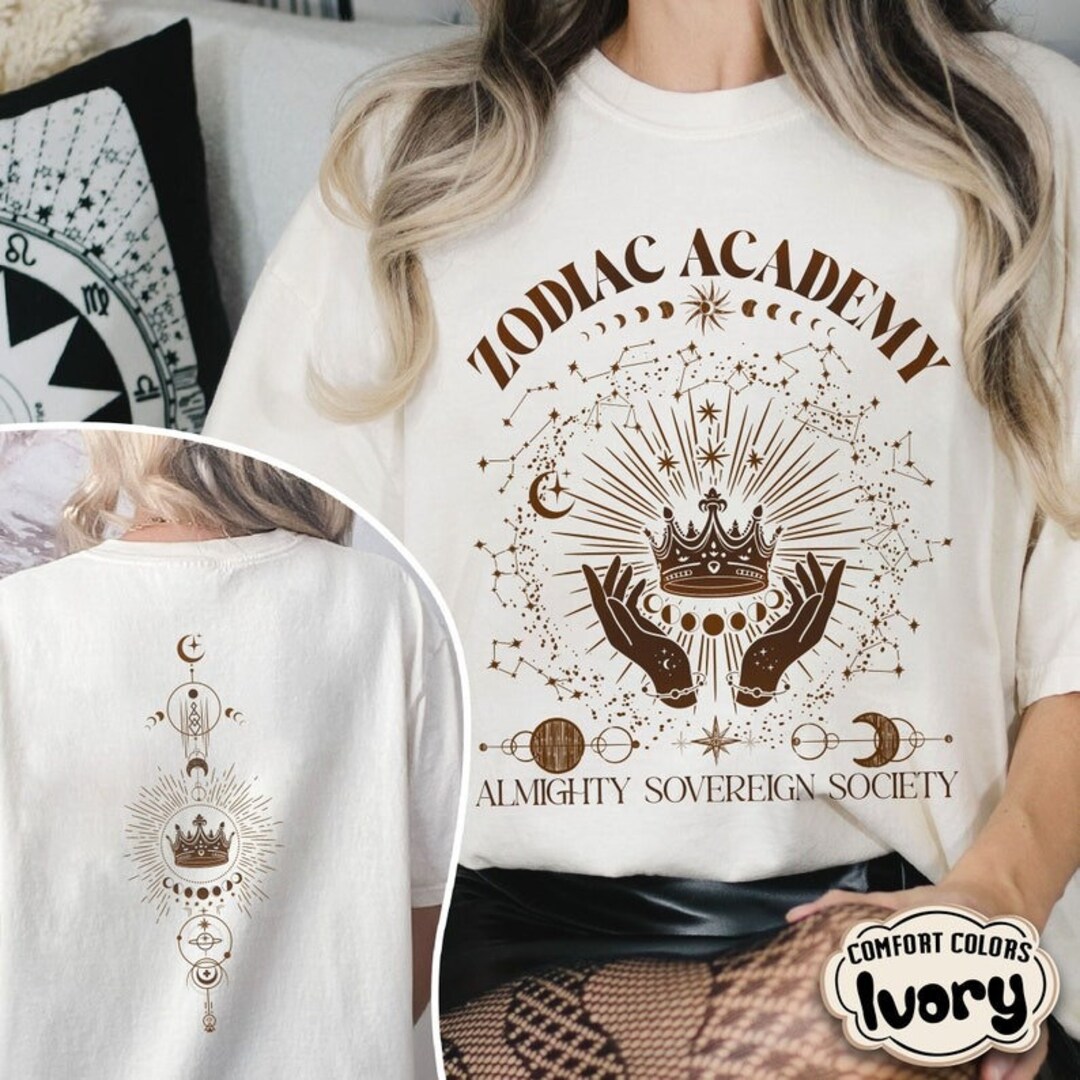 Zodiac Academy Comfort Colors Shirt, Celestial Heirs Band Shirt, Darius ...