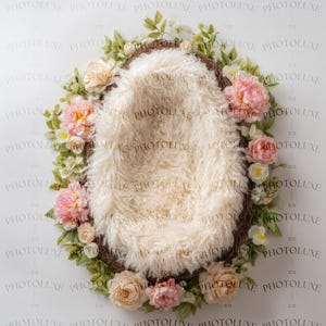 4 Newborn Baby Digital Backdrops Child Maternity Portrait Studio ...