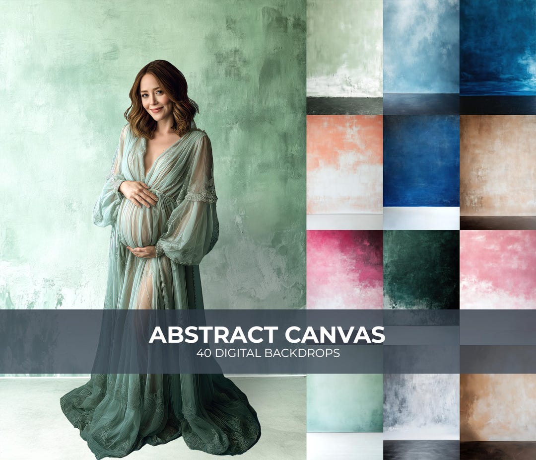 40 Abstract Canvas Digital Backdrops Portrait Studio Background ...
