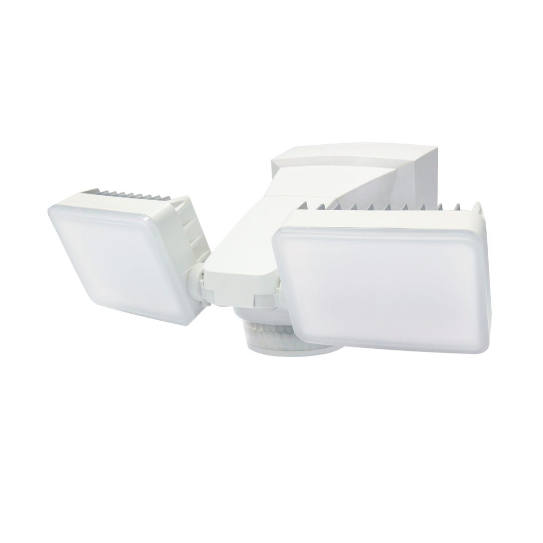 IQ America Motion Security Flood Light 2100 Lumen Led,wall Eave or ...