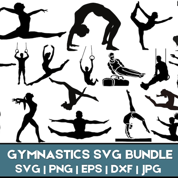 Gymnastics Svg - Etsy