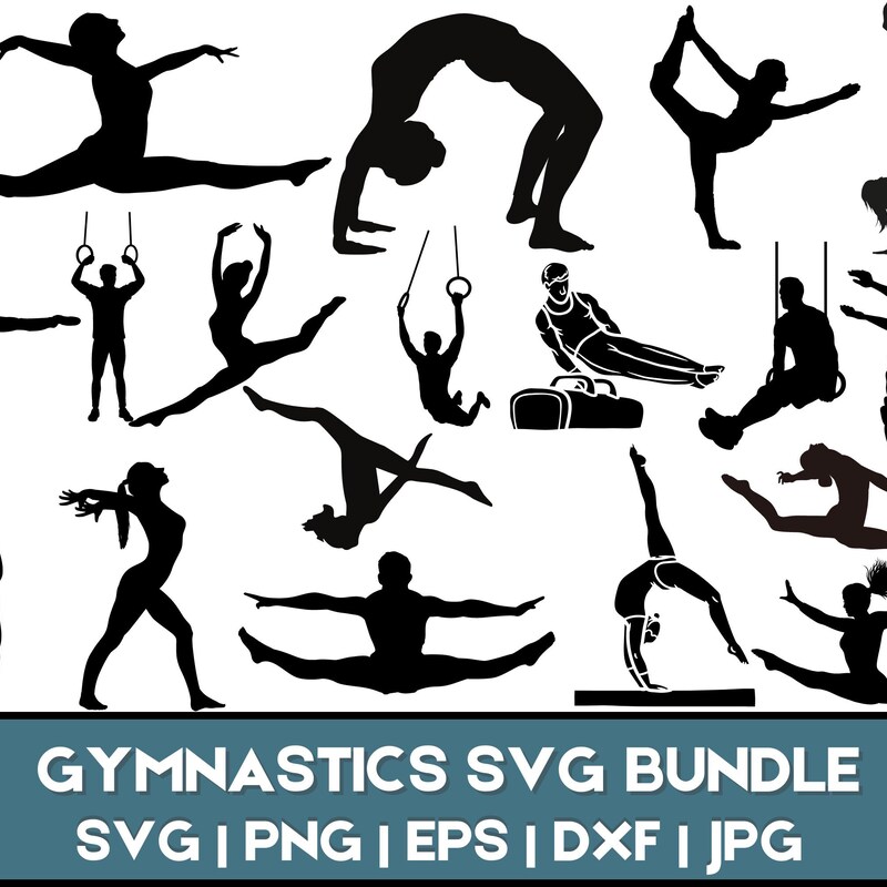Gymnastics Svg - Etsy