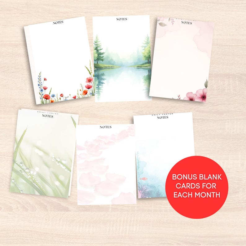 365 Daily Prayer Cards Mega Pack • Bible Inspiration• | Faith ...