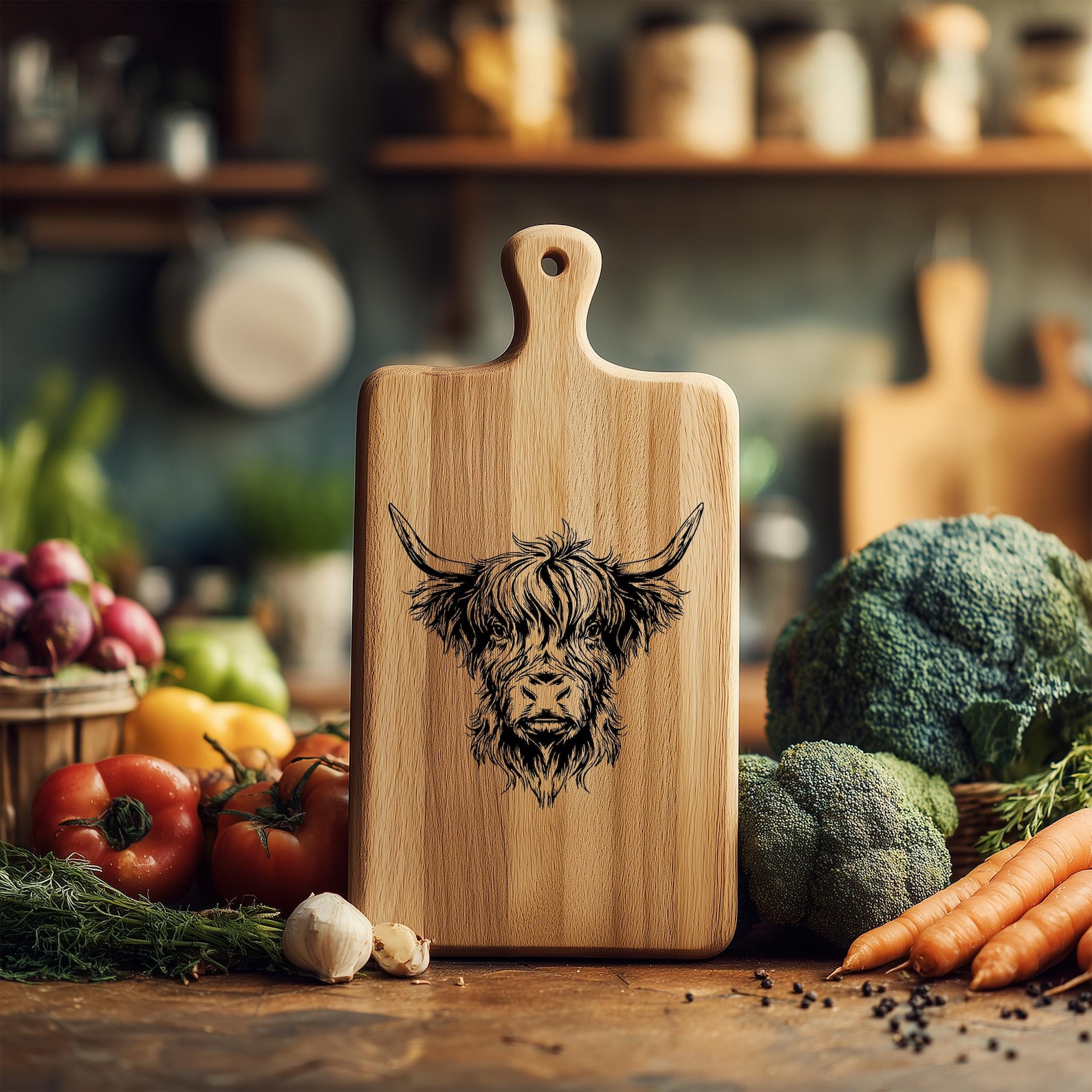 Cottagecore Charcuterie Board SVG, Cutting Board Digital File, Cheese ...