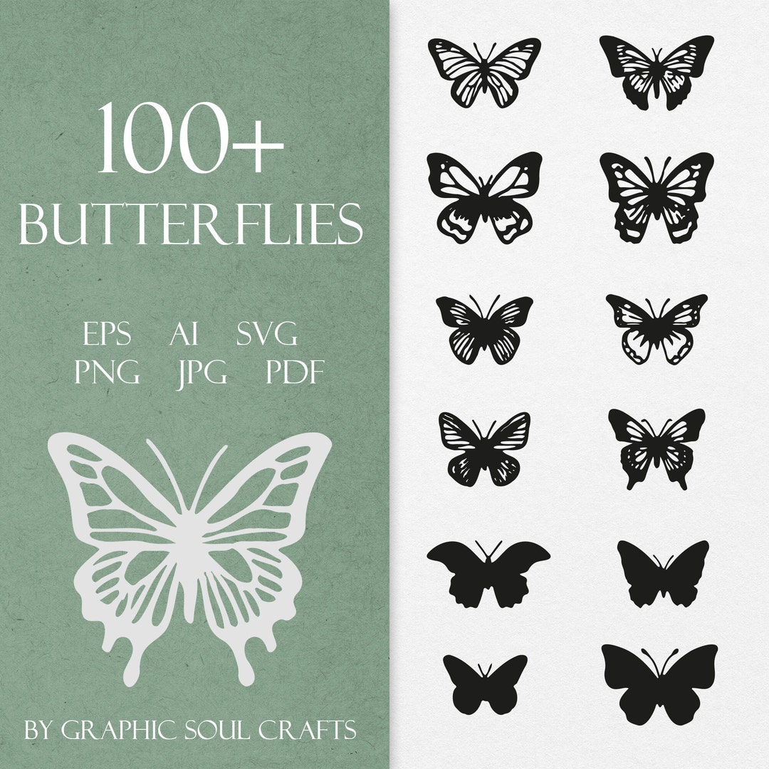 Butterfly Svg, Butterflies Clipart, Butterfly Line Art Svg Clipart ...