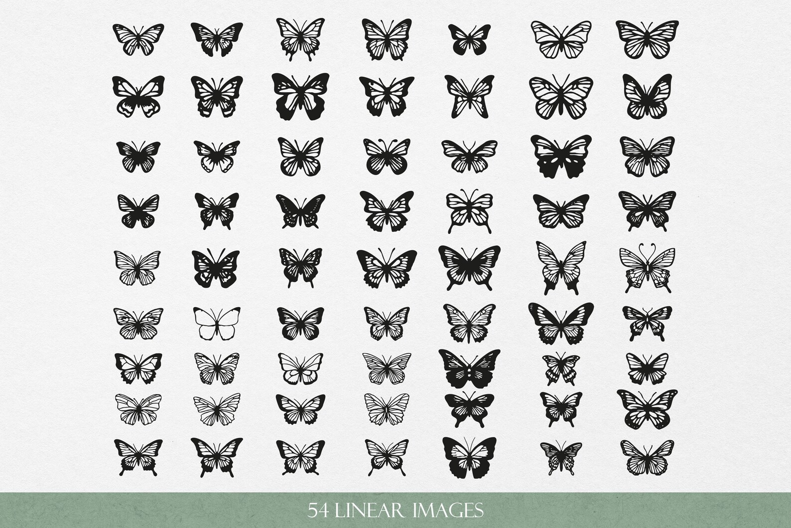 Butterfly Svg, Butterflies Clipart, Butterfly Line Art Svg Clipart ...