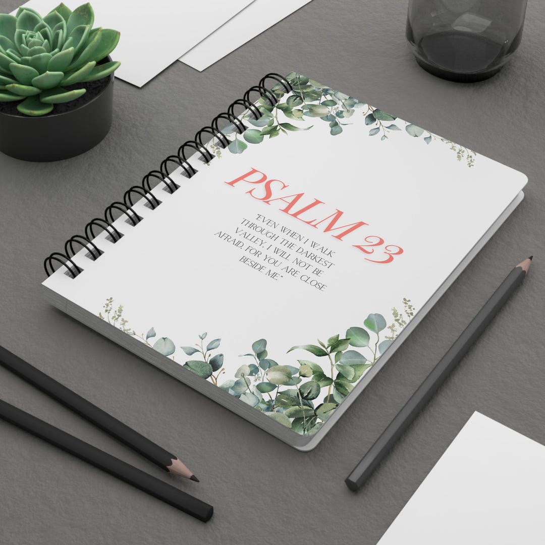 Spiral Notebook | Inspirational Journal | Faith Notebook | Prayer ...