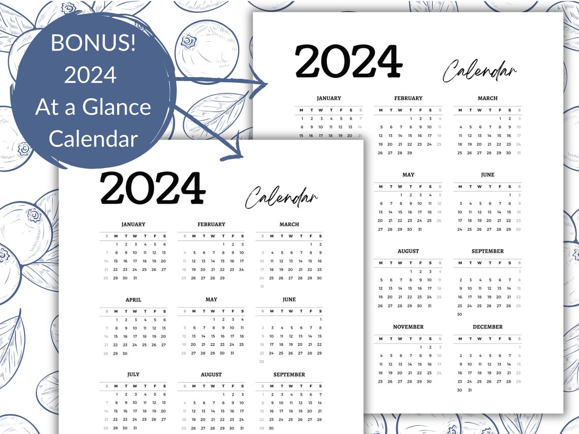Printable December 2023 Monthly Calendar - Digital PDF - 5 Style ...