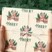 Red Berry Christmas Wrapping Paper Roll Holiday Decor Red Gift Wrapping ...