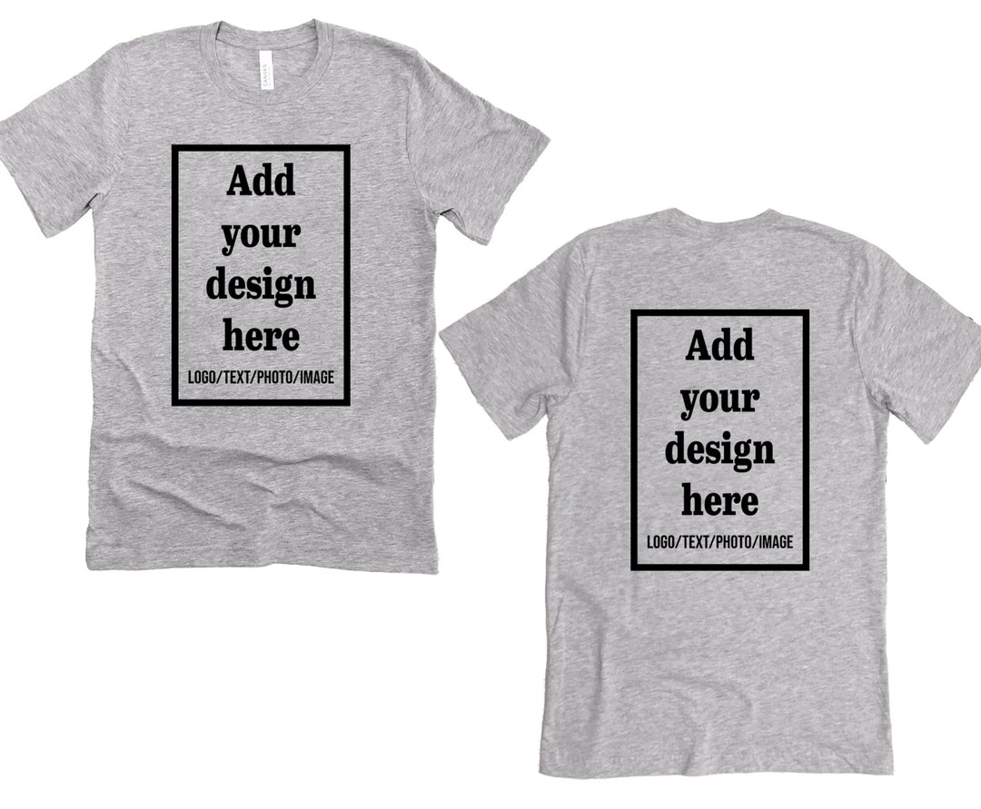 Create Your Own Shirt, Personalized Shirt, Custom Logo Shirt, Custom ...