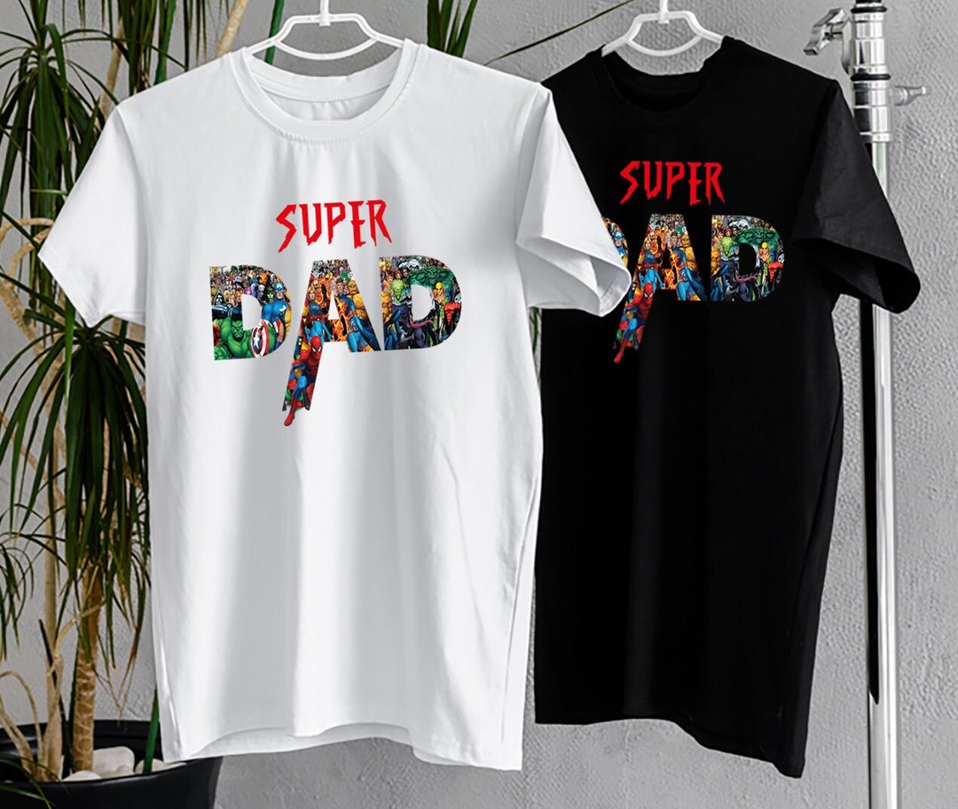 Superhero Dad Shirt, Best Dad Shirt, Father's Day Shirt, Cool Dad Shirt, Comfort Colors Dad ...