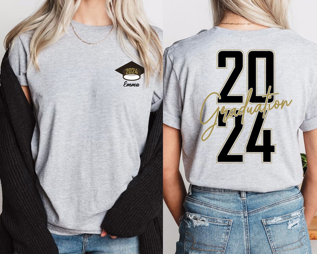 Custom Graduation Shirt, Personalized Graduation T Shirt, Custom Name ...