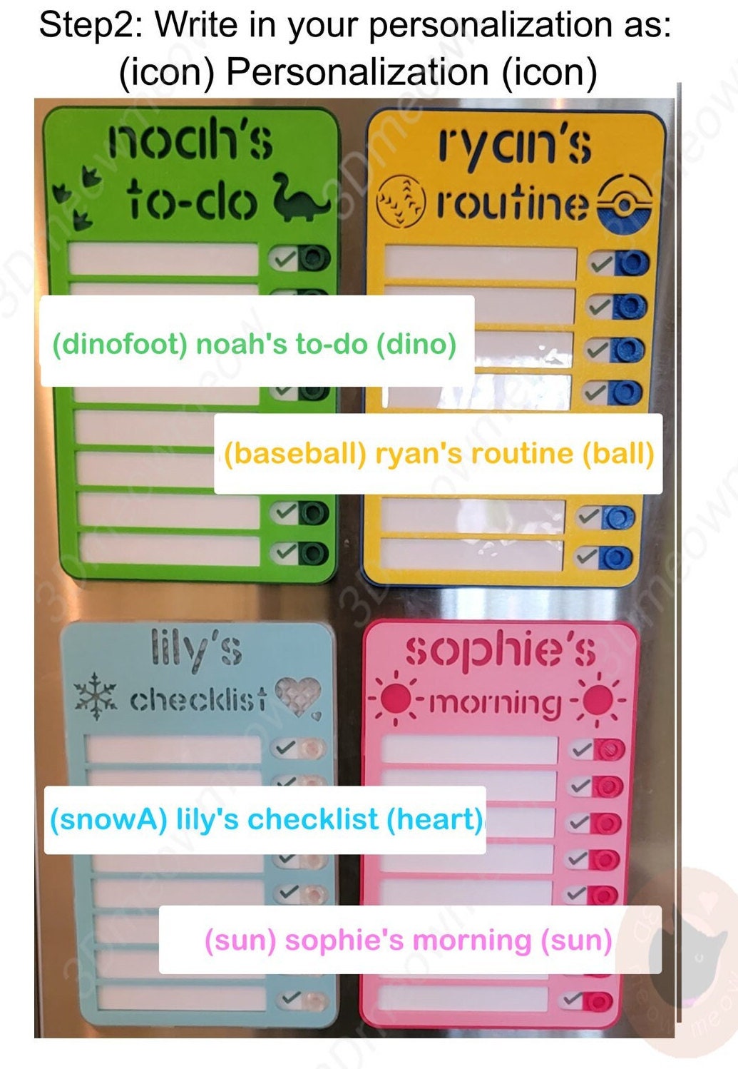 Customizable Sliding Routine Chart for Kids Chore Chart - Etsy Canada