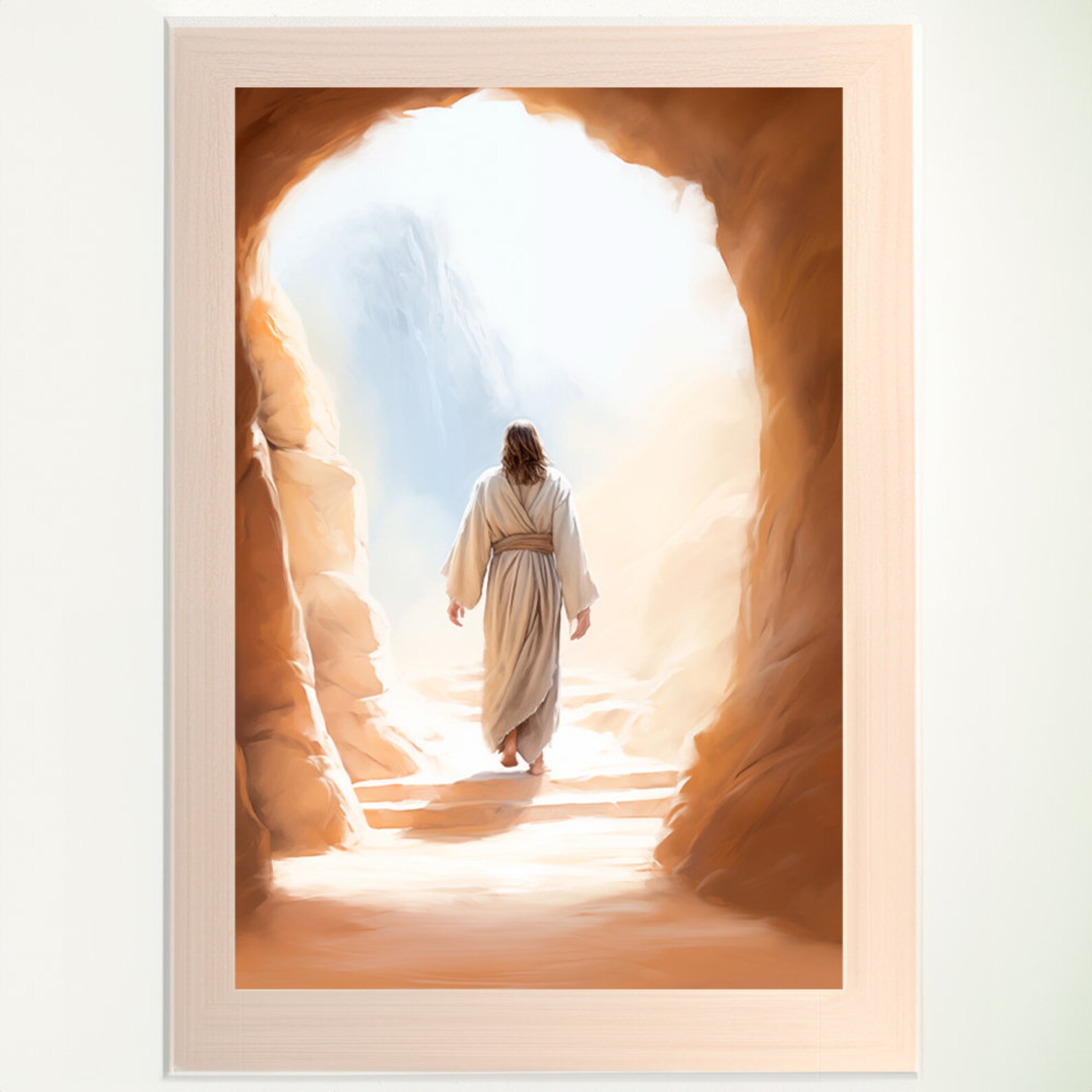He is Risen Digital Print Resurrection Risen Lord Jesus Resurrection ...