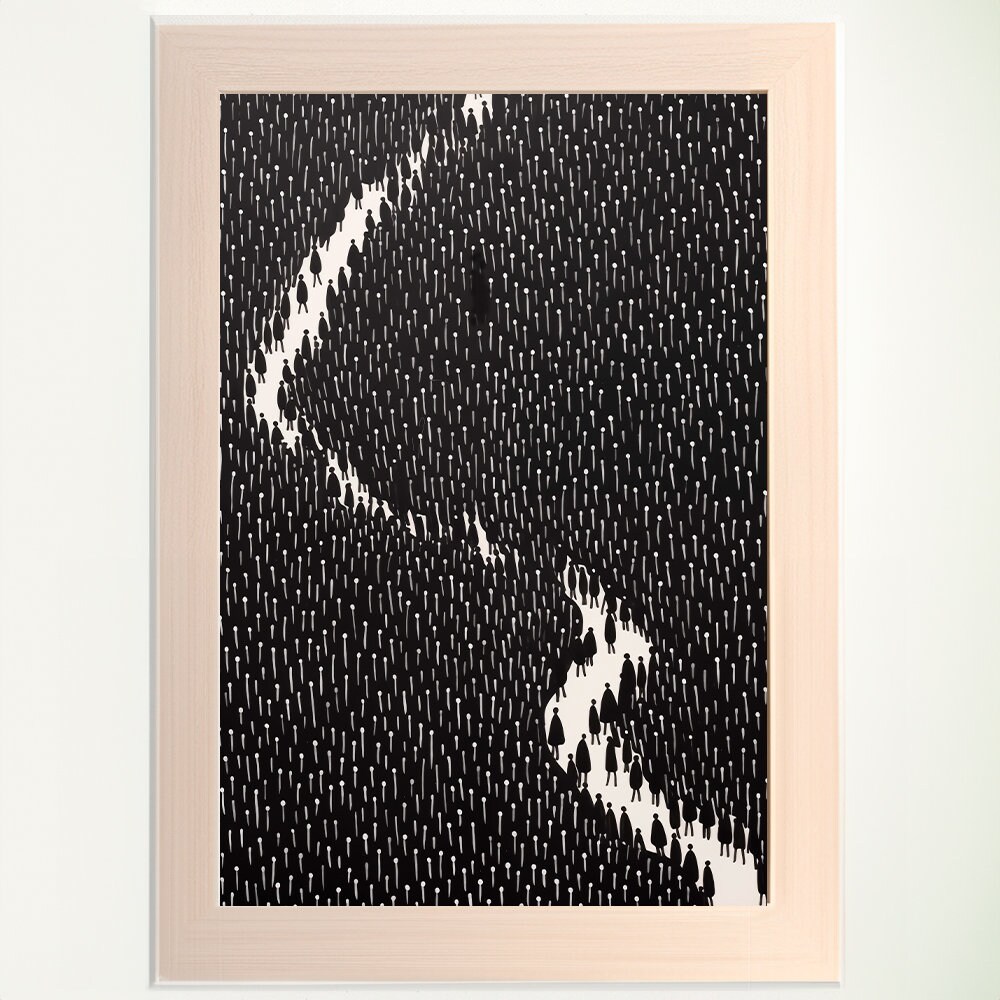 Jesus Feeds the 5000, Digital Print, God Provides, Feeding of the 5000 ...