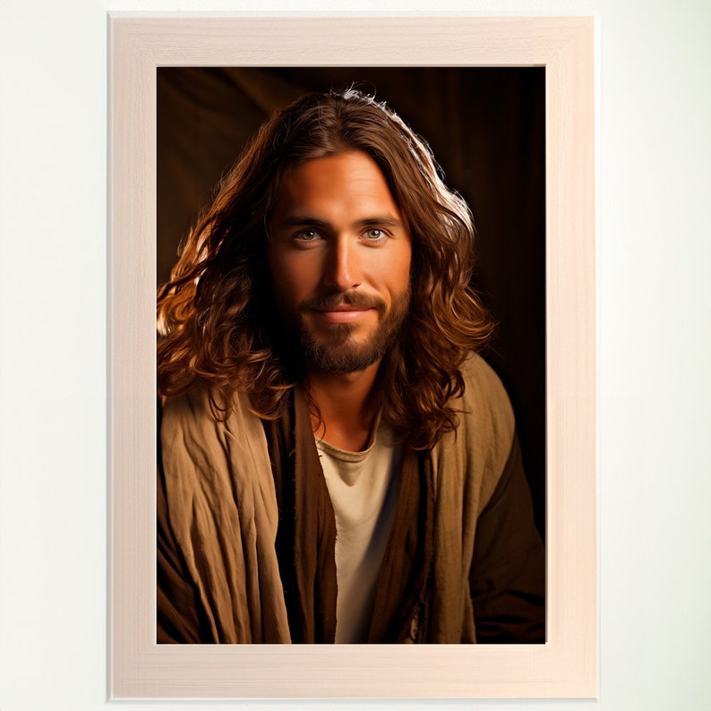 Pictures of Jesus Christ / DIGITAL PRINT / for God so Loved the World ...