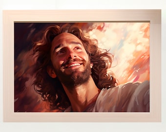 Smiling Christ Jesus Laughing Jesus Smiling Picture of Jesus Jesus ...