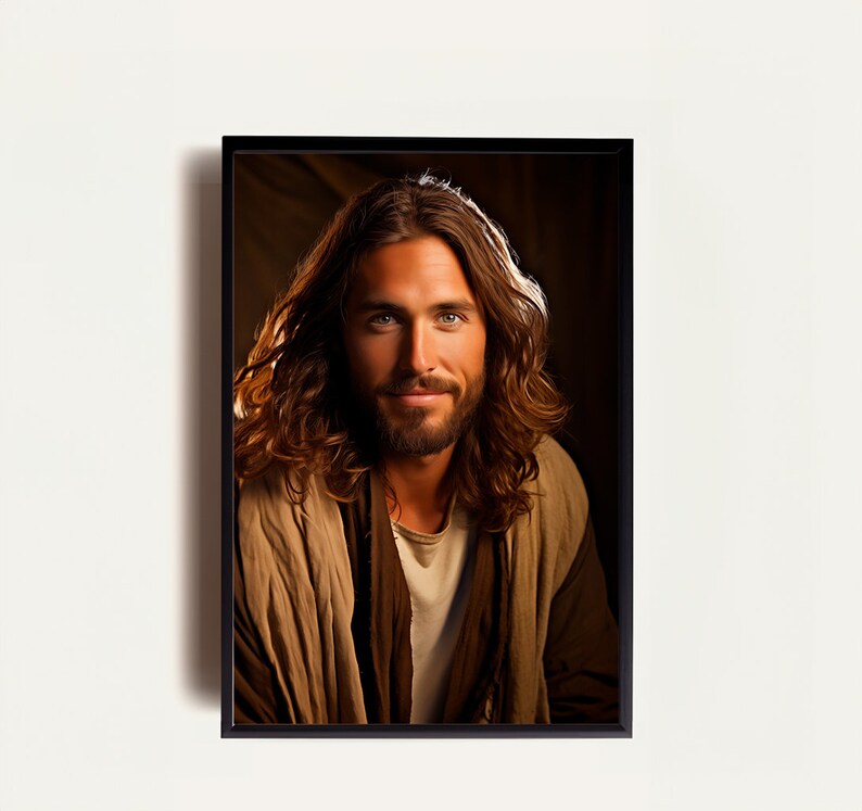 Pictures of Jesus Christ / DIGITAL PRINT / for God so Loved the World ...