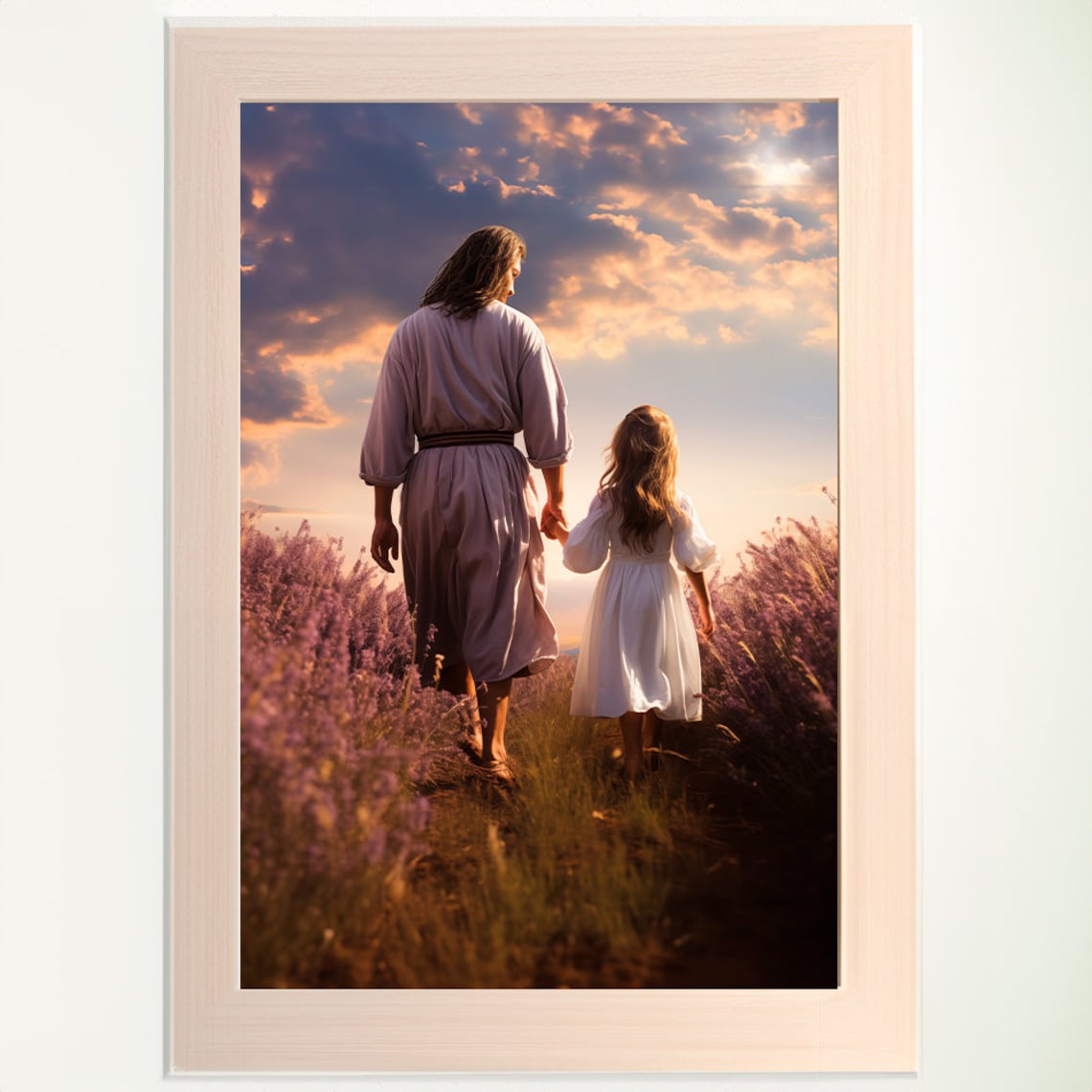 Christ With Child DIGITAL PRINT Jesus and Children Child of God I Am a ...