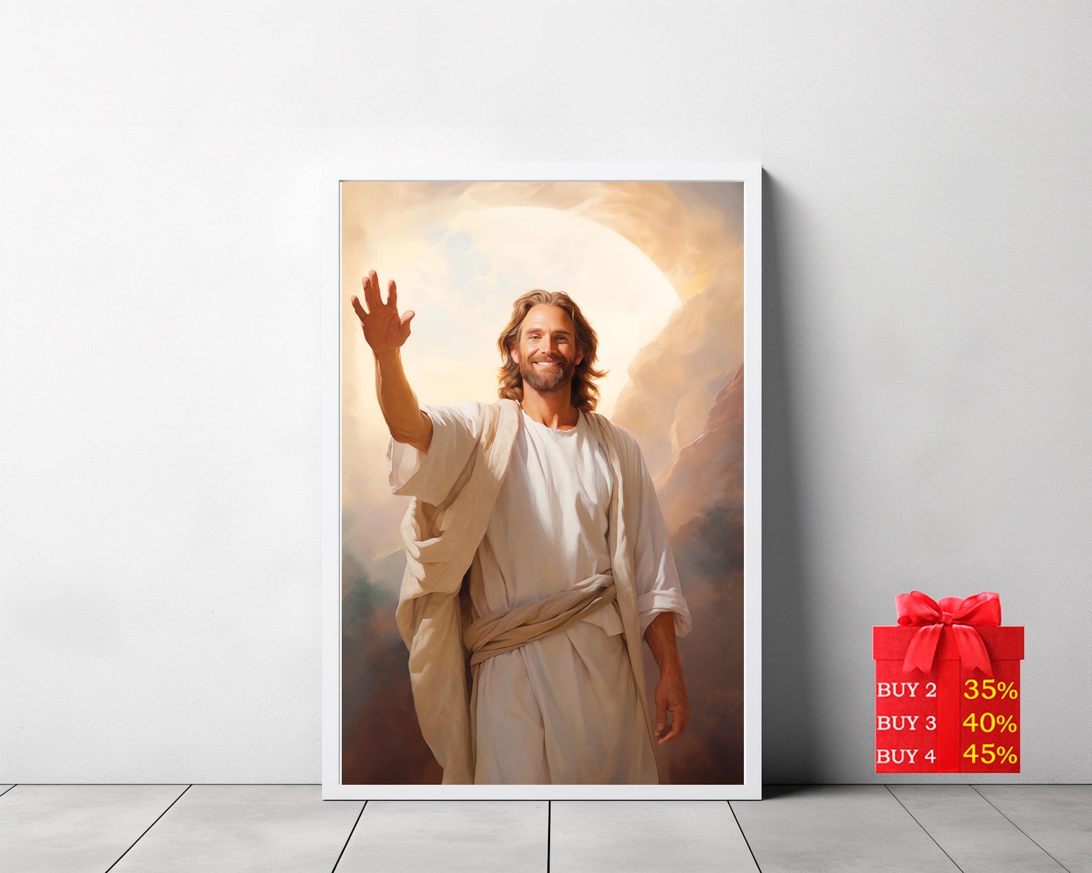 Jesus Laughing | Smiling Christ | DIGITAL PRINT! | Jesus Smiling ...