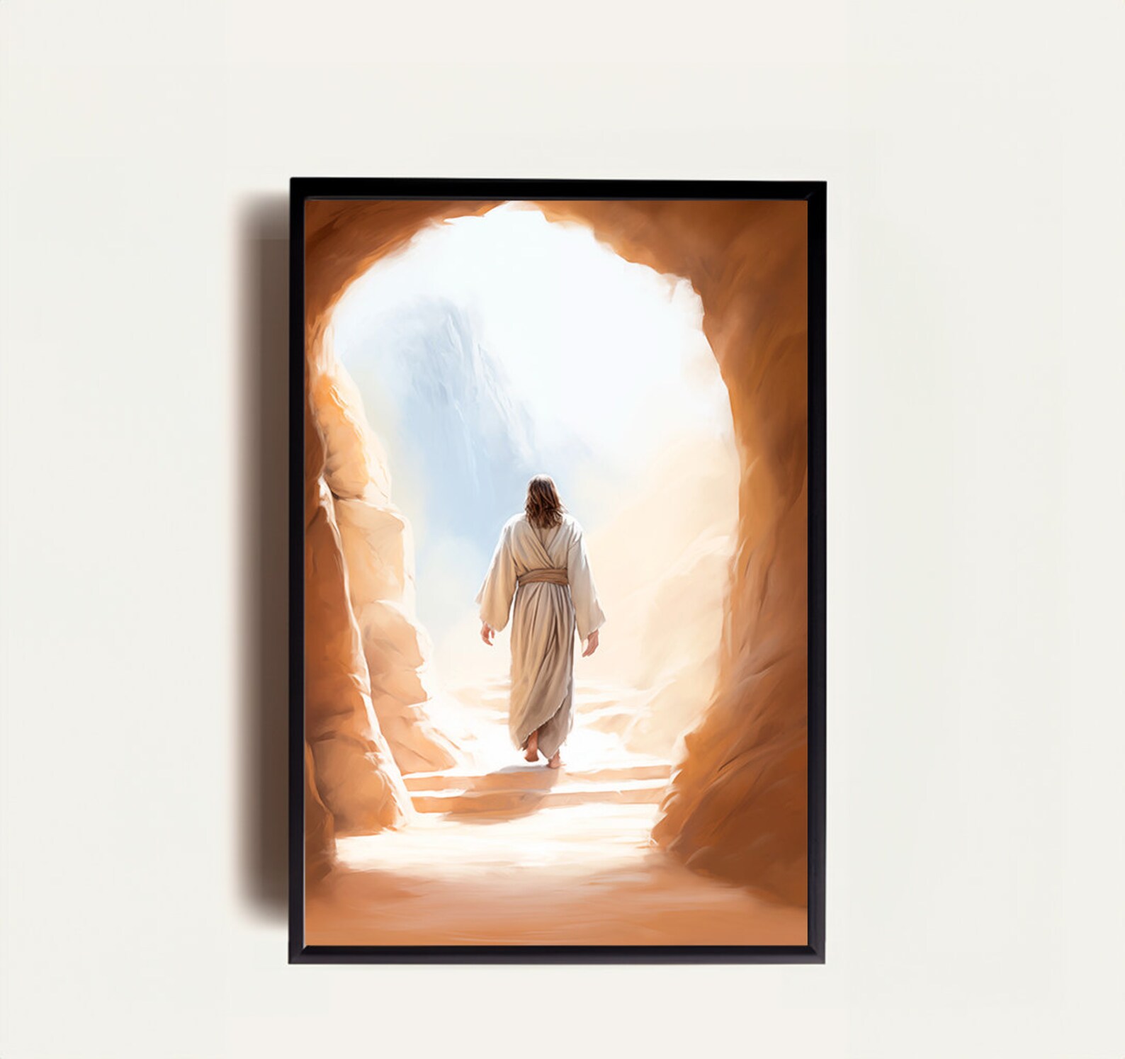 He is Risen Digital Print Resurrection Risen Lord Jesus Resurrection ...