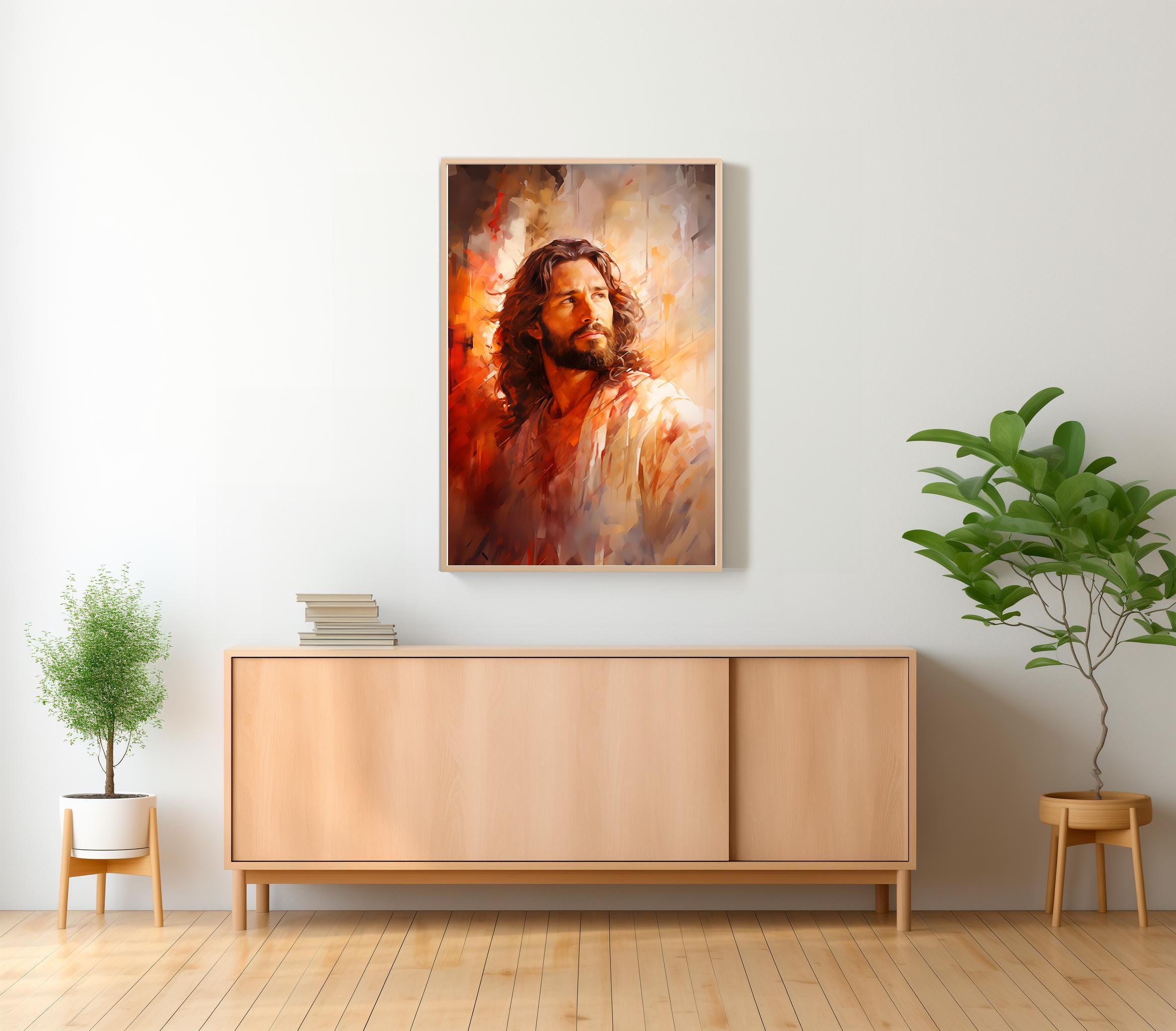 Pictures of Jesus Christ / DIGITAL PRINT! / for God so Loved the World ...