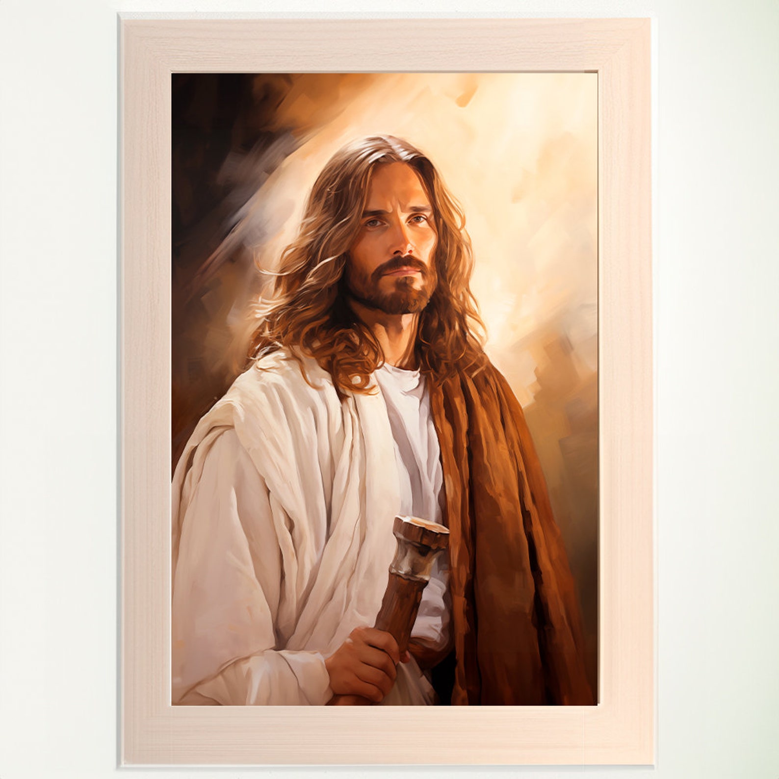 Pictures of Jesus Christ / DIGITAL PRINT / for God so Loved the World ...