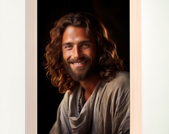 Smiling Christ Jesus Laughing Jesus Smiling Picture of Jesus Jesus ...