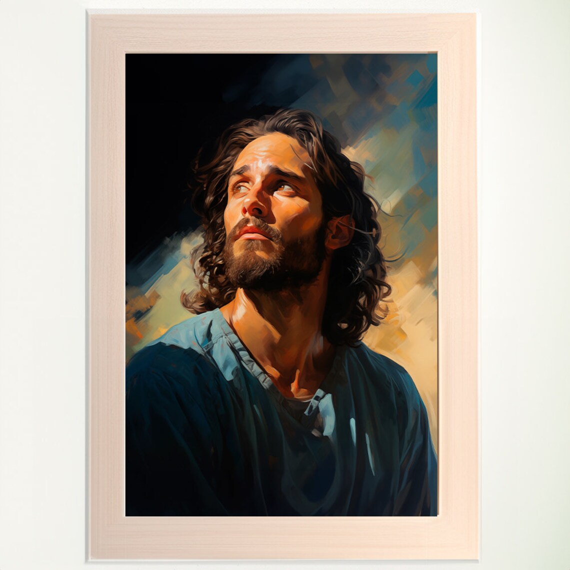 Pictures of Jesus Christ / DIGITAL PRINT / for God so Loved the World ...