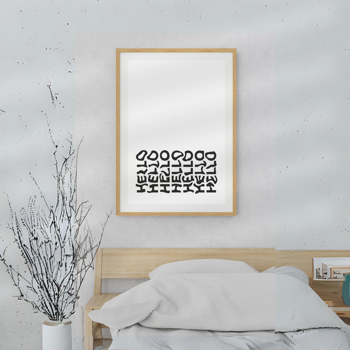 Hello Print, Entryway Poster, Hi Posters, Words Digital Arts, Farm ...