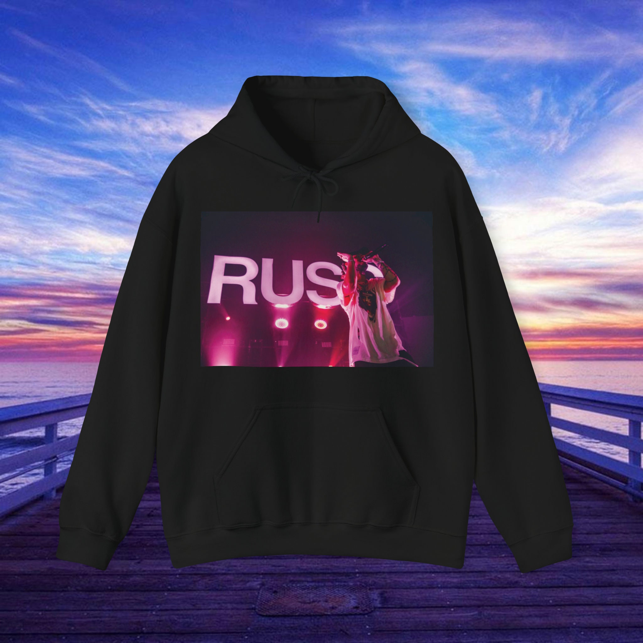 Russ Concert Aesthetic Hooded Sweatshirt - Etsy