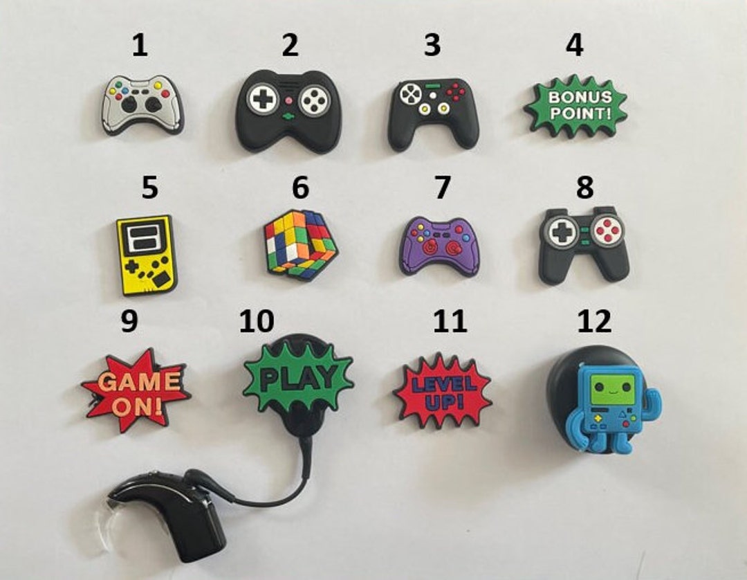 Video Game Cochlear Accessory Charm - Etsy