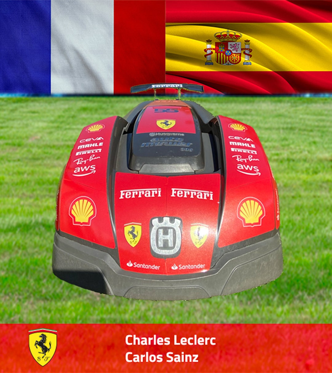 Scuderia Ferrari F1 2023 Stickers for Husqvarna Automower and - Etsy