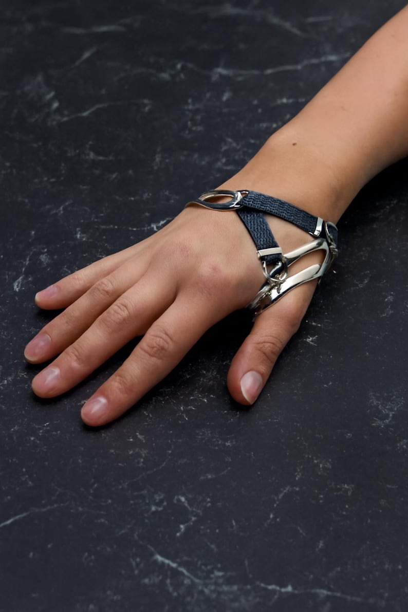 Handcrafted MCP Hyperextension Ring | Unique Adjustable Finger Ring ...