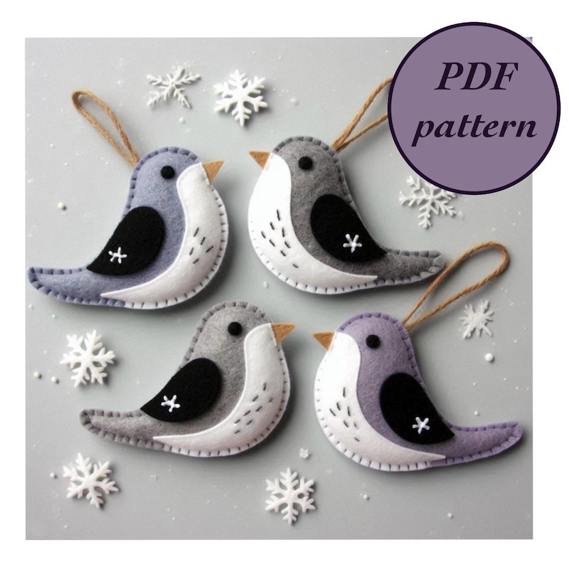 Felt Bird Patterns - Etsy