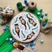 Cute Otter Embroidery Pattern, Animal Embroidery Pattern, Thread ...