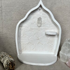 Ceramic Altar Goddess Spiritual Art Clear Quartz - Etsy