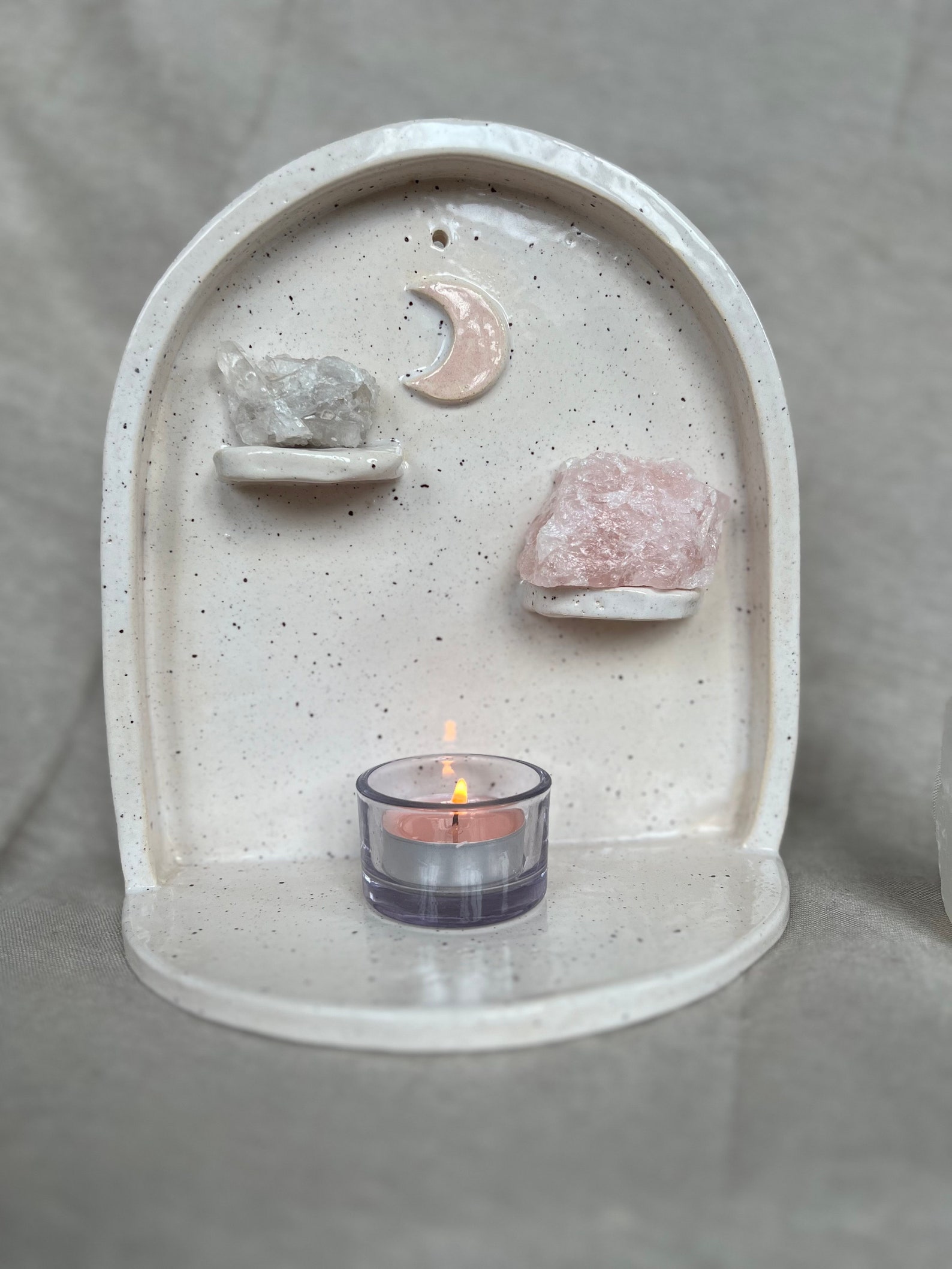 Ceramic Altar Moon Shrine Spiritual Art - Etsy