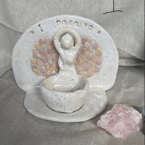 Ceramic Altar Goddess / Angel Wall Decoration Spiritual Art - Etsy