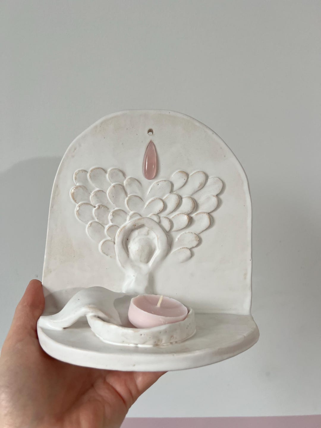 Angel Altar Shrine Angelic Spiritual Art Handmade Ceramics Ceramic ...