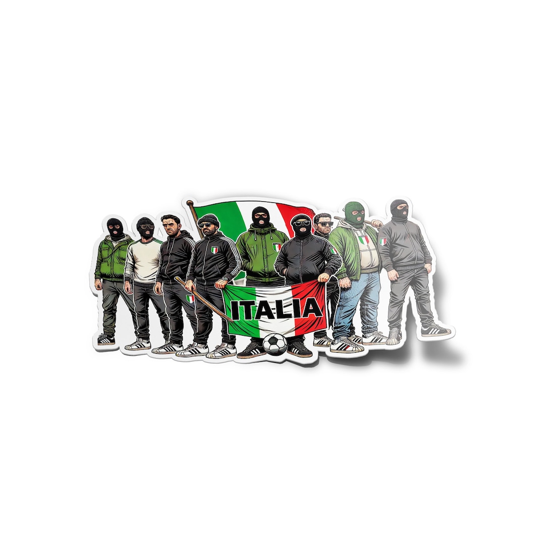 PACK STICKERS STICKERS Ultras Italian National Team Supporters Football ...