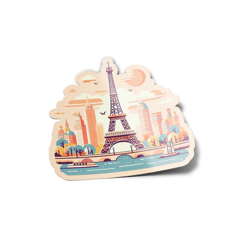 Paris Sticker - Etsy
