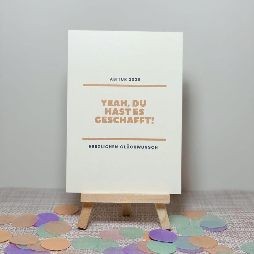 Graduation Card 2025 Graduation Card yeah, You Did It Perfect for ...