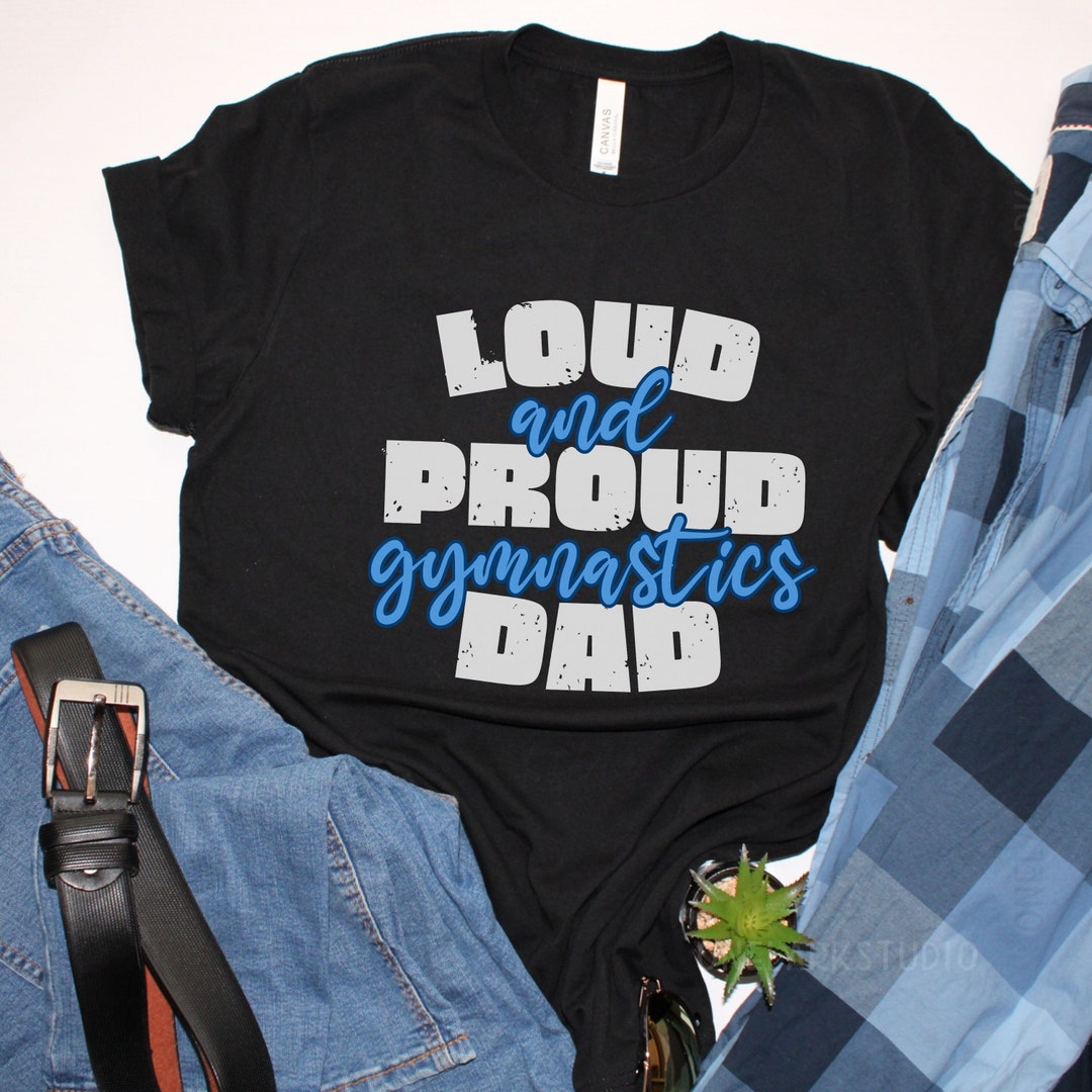 Gymnastics Dad Shirt, Gymnastics T-shirt, Gymnast Lover Gift ...