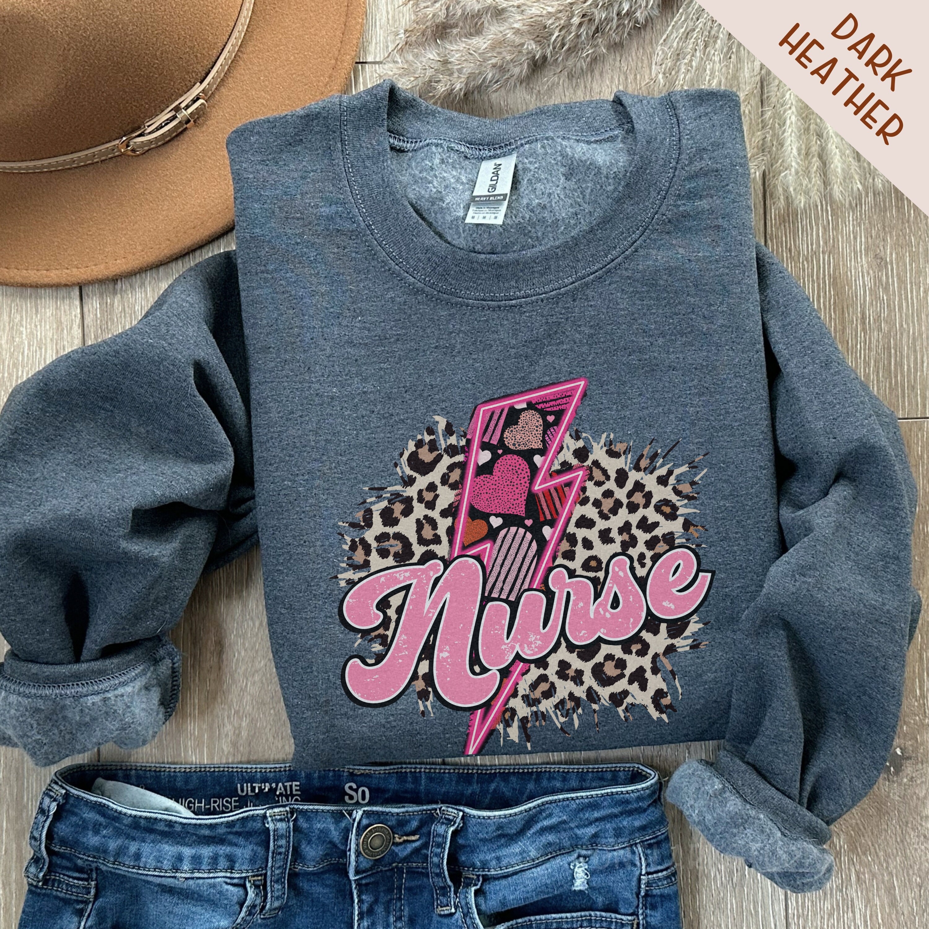 Nurse Cheetah Shirt, Nurse Leopard Shirt, Leopard Nurse Life, RN Case ...