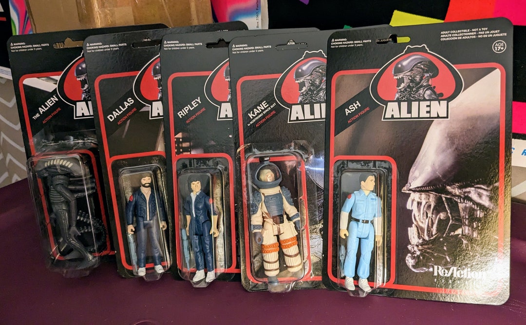 ALIEN Funko and Super7 Action Figure Set 2013 First Wave Ever Made New ...