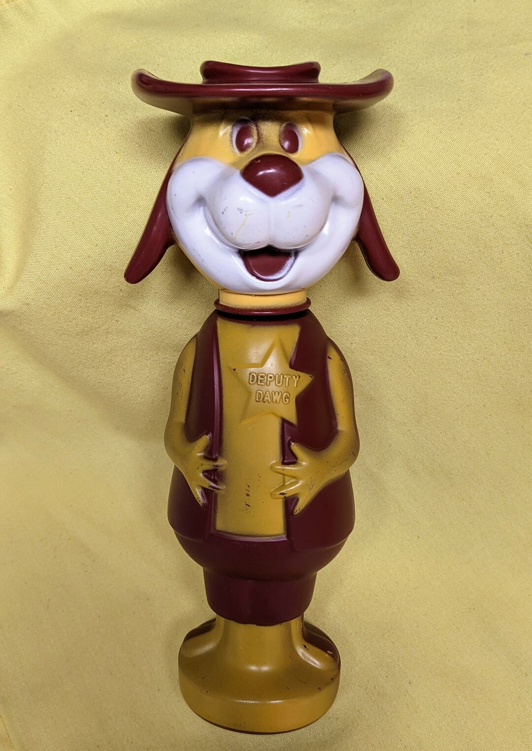 The Deputy Dawg 10 INCH Soakie Container 1966 Terrytoons Colgate ...